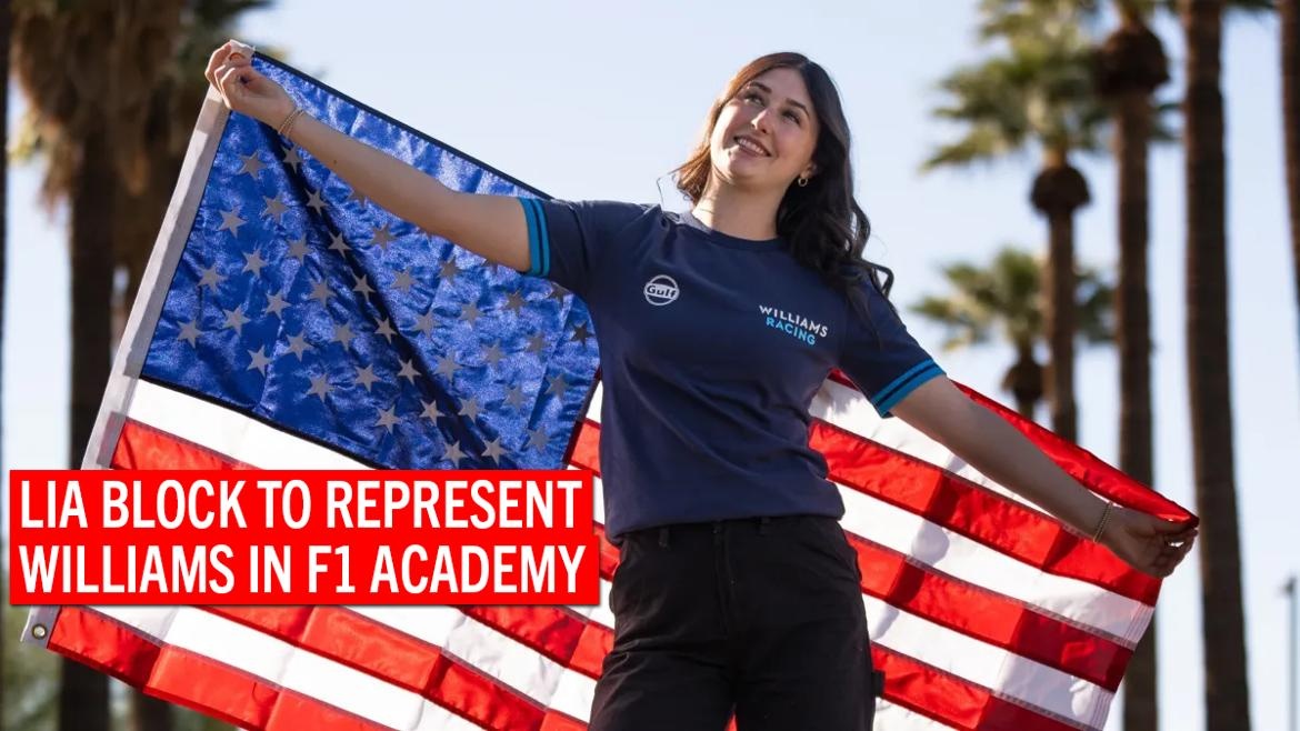 Lia Block selected to drive for Williams Racing in F1 Academy | News ...