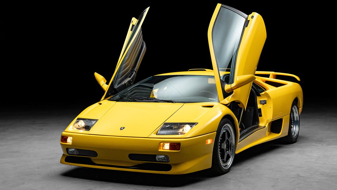 Lamborghini Diablo SV first owned by racing legend Mario Andretti ...