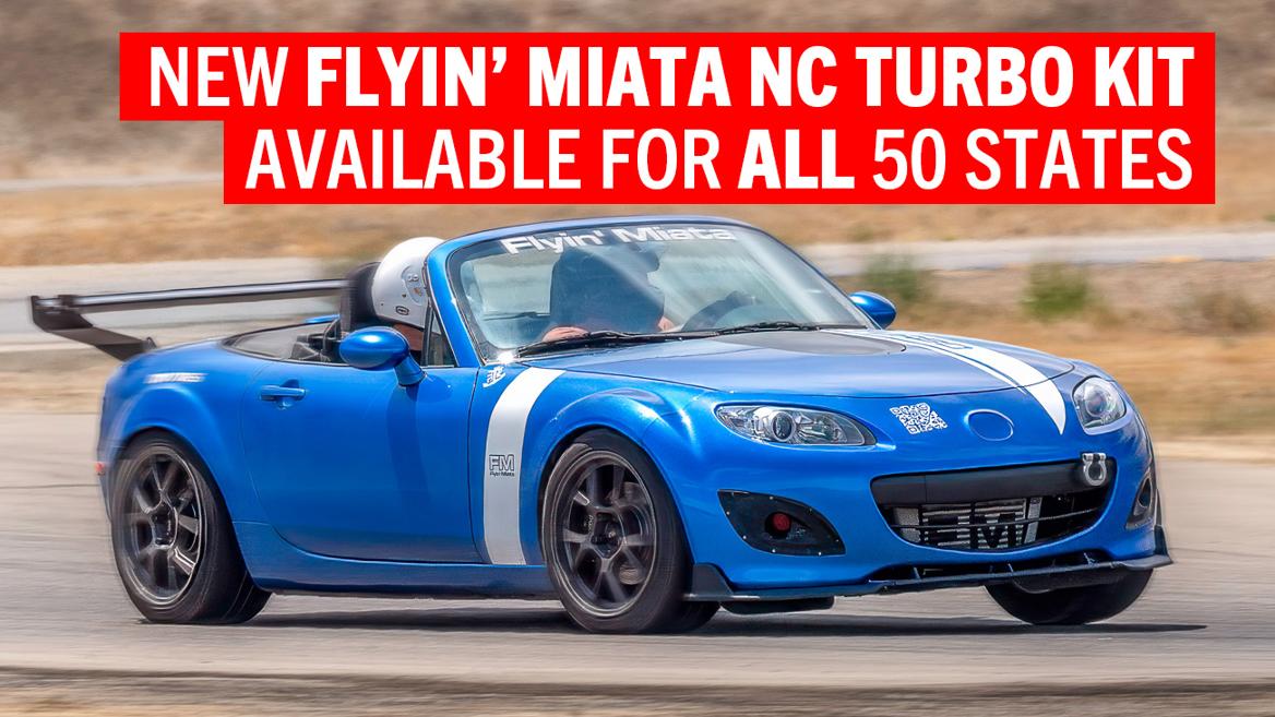 New Flyin’ Miata NC turbo kit available May 13 | News | Grassroots ...