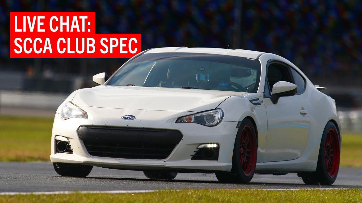 Watch here: Live chat with SCCA on Club Spec | News | Grassroots ...
