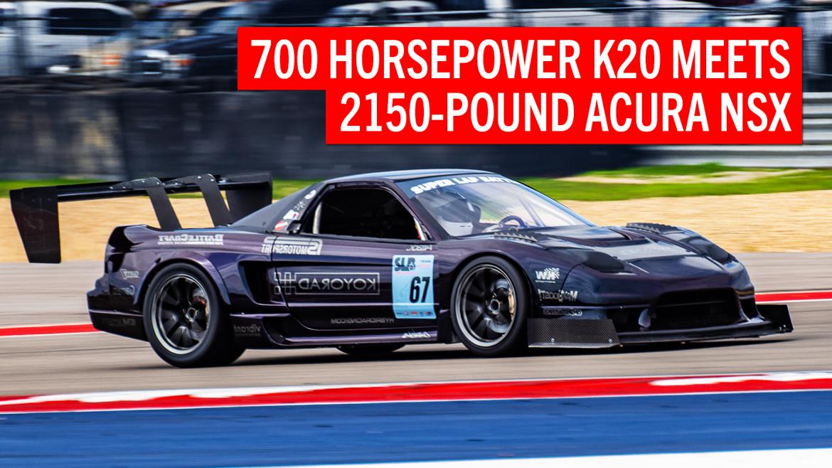 Amir Bentatou's K-swapped NSX: big power, little weight | News | Grassroots Motorsports
