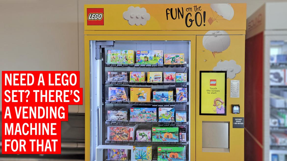 What car are you picking from the Lego vending machine? | News ...