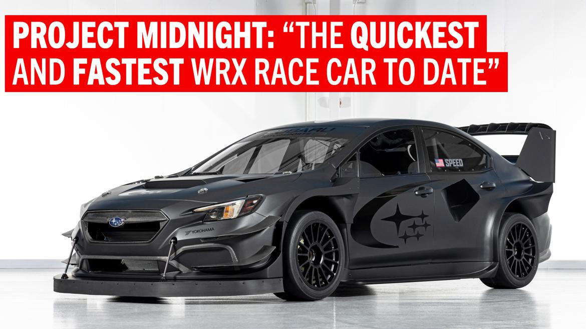 Subaru unveils “Project Midnight,” its most extreme WRX yet | News ...