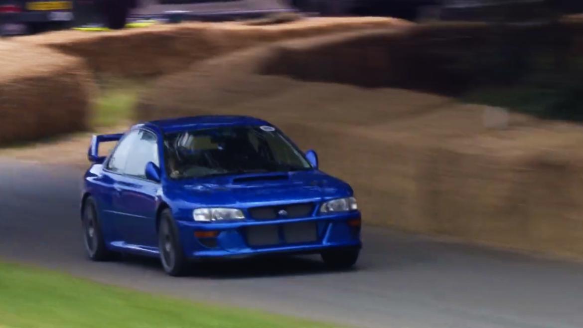 The P25, Prodrive's homage to the Subaru 22B, debuts at Goodwood | News ...