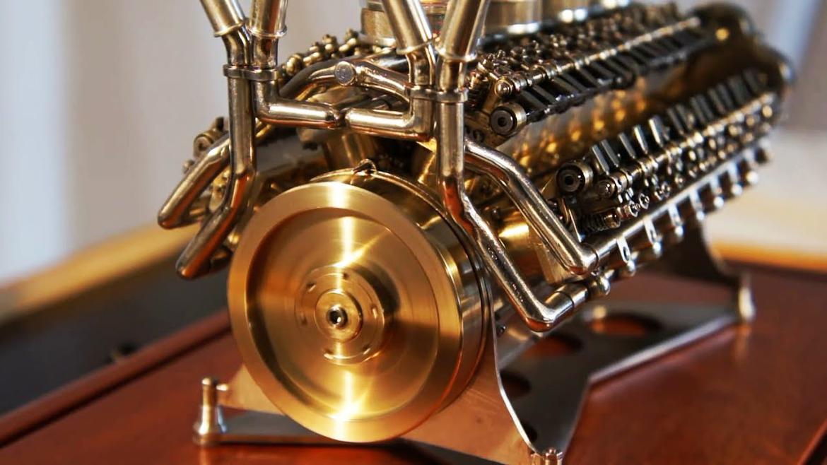 Maybe You've Built a Model Car Before, but a Running Mini Engine ...