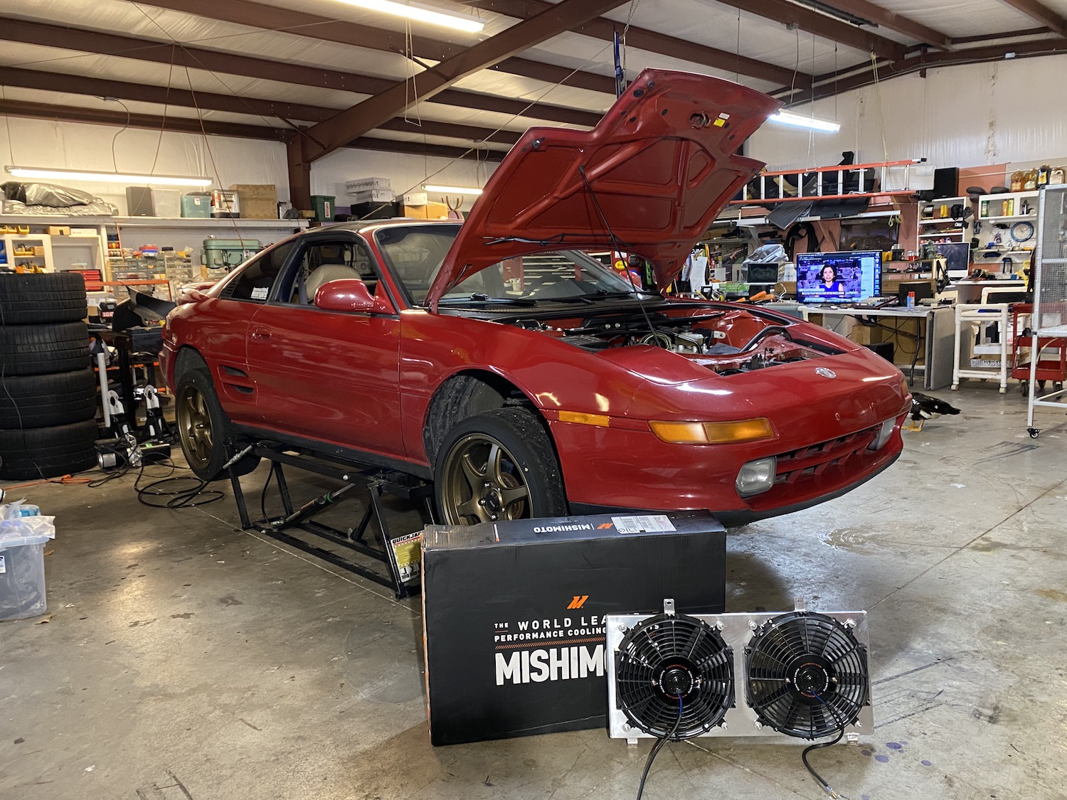 Project MR2 Turbo: New, Efficient Mishimoto Fans for Our SW20 MR2 ...