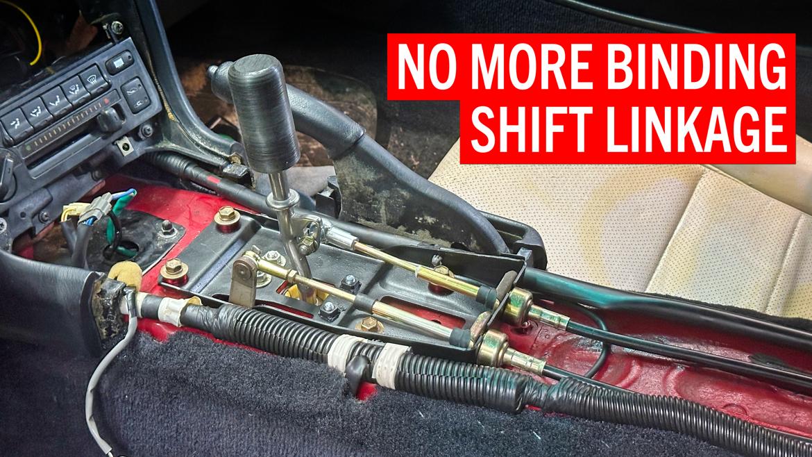 What is causing our MR2's shift linkage to keep binding? | Toyota MR2 ...
