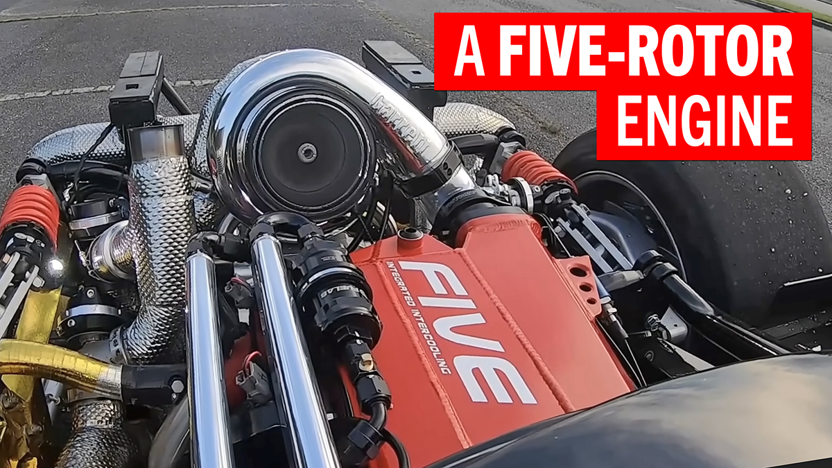 Video: Did you know a five-rotor engine sounds nearly identical to a ...