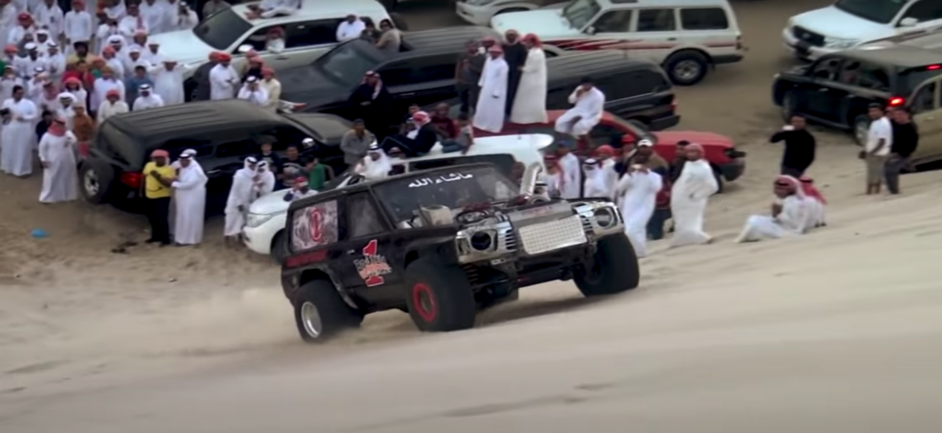 Video: Like Drag Racing, but up the Side of a Sand Dune| Videos ...
