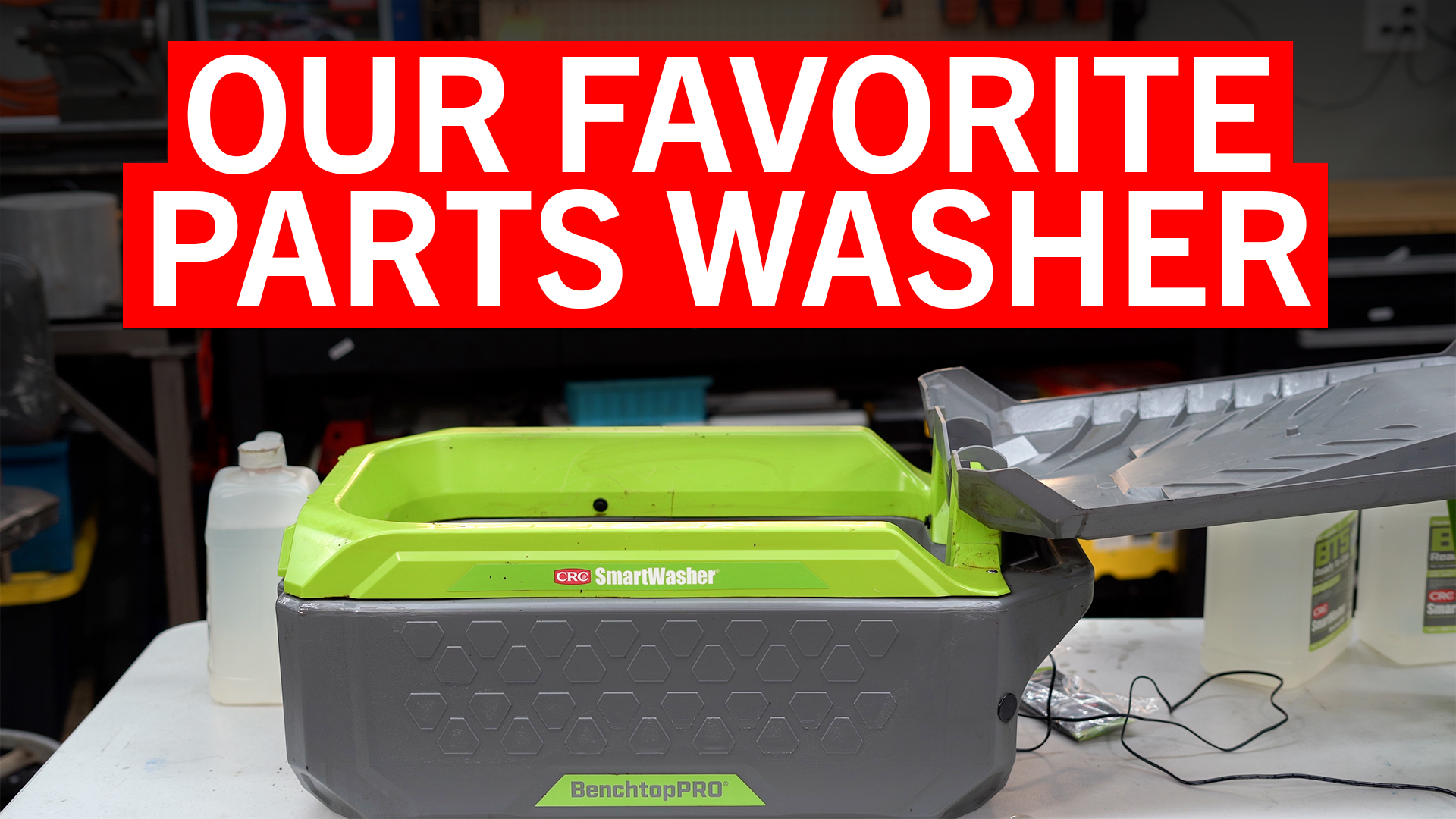 Why we love the CRC SmartWasher BenchtopPRO parts washer| Videos ...