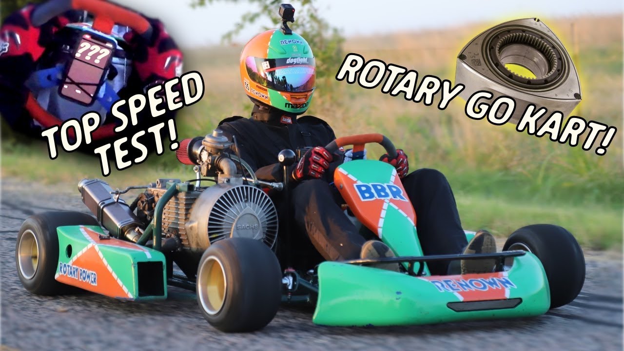 Video: How Fast Can a Rotary-Powered Shifter Kart Go?| Videos | Classic ...