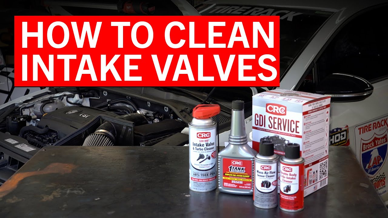 Why you need to clean your intake valves | CRC GDI Service Pack| Videos ...