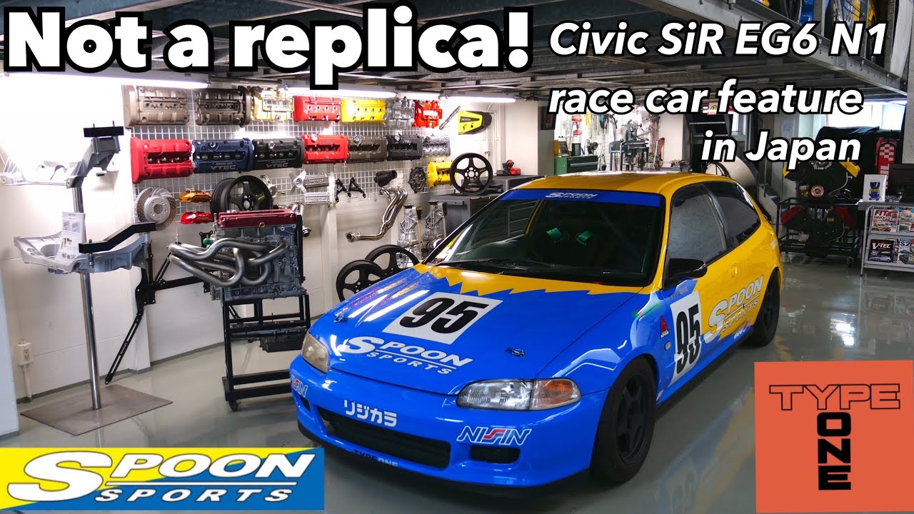 Video: Get Up Close to the Legendary Spoon Sports Civic Race Car ...