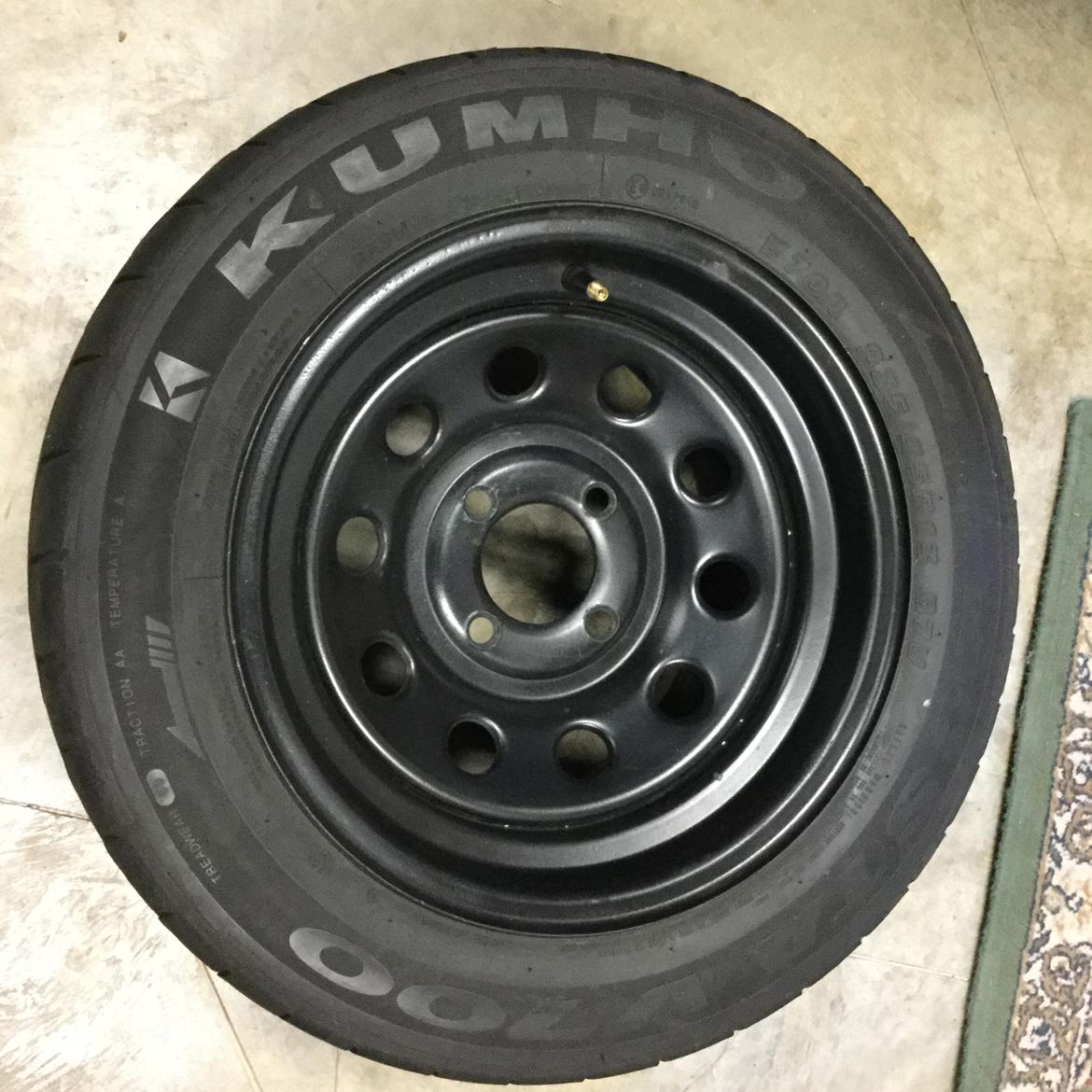 Diamond Wheels 13X7 4X100 And Kumo V700 Race Tires 235 45 13 For Sale