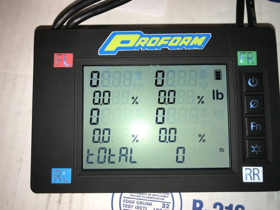 Proform Vehicle "coner balacing" Scale Kit 67650 $699| Parts For Sale ...