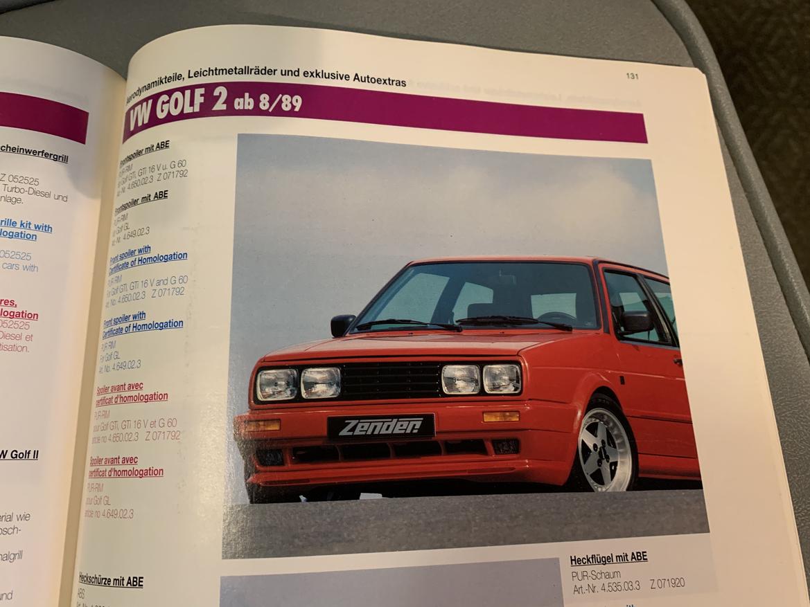 You Need This: Turbo Mk2 GTI project with Zender body kit and wheels ...