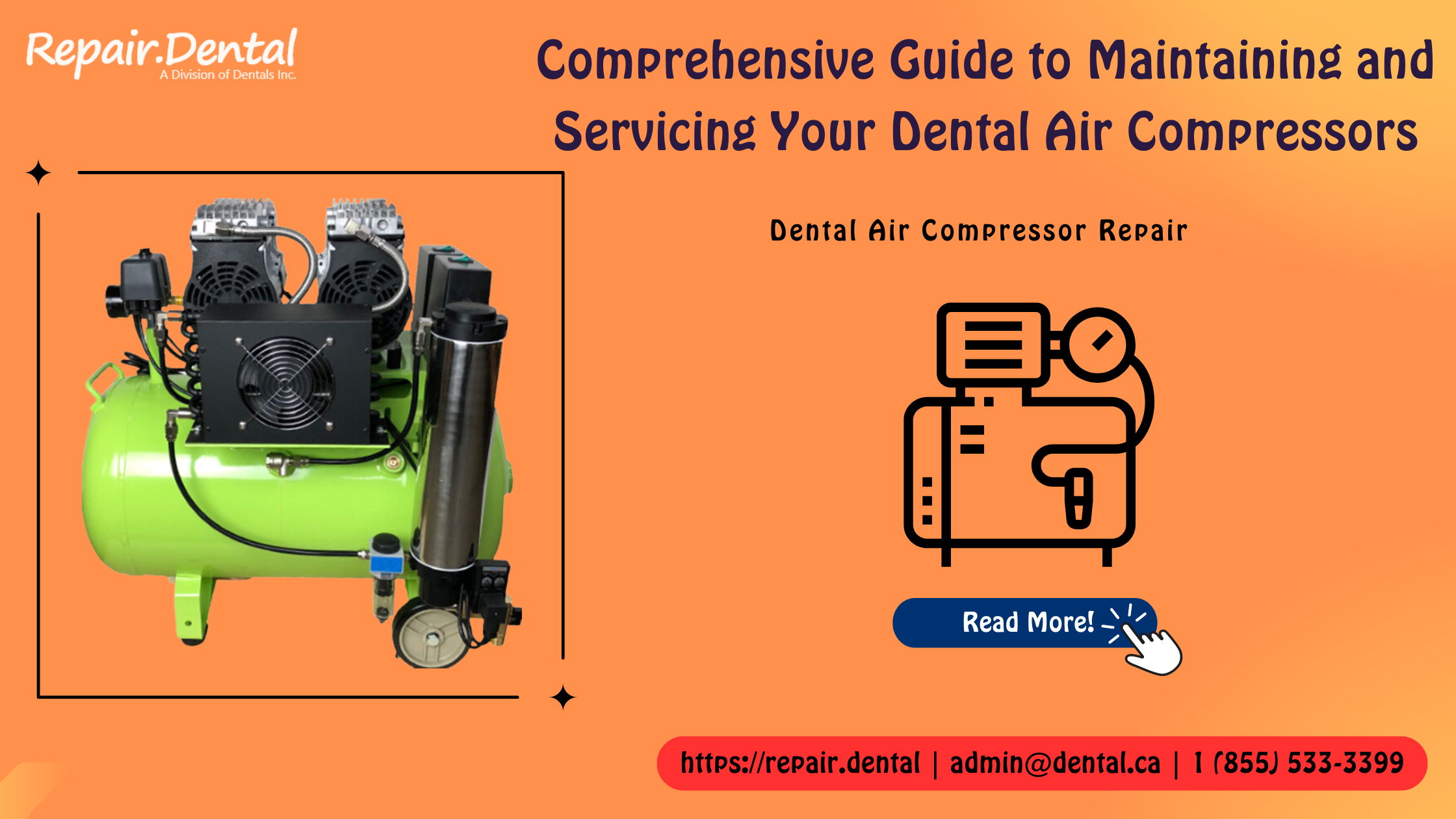 Dental Air Compressor Maintenance Guide | Repair.Dental