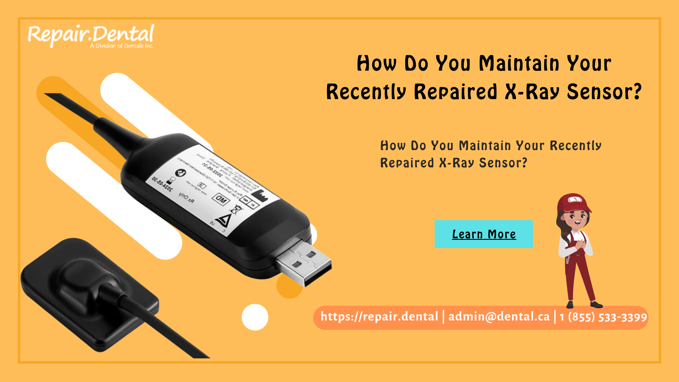 How to Maintain Your Repaired X-ray Sensor | Repair.Dental