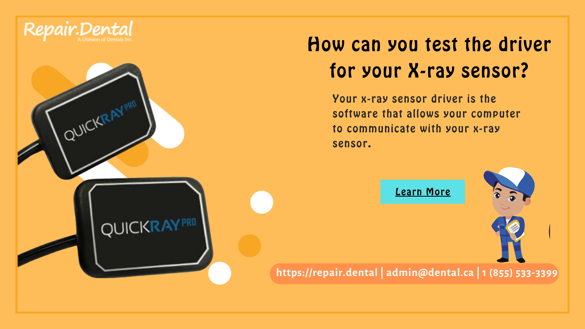 Testing X-Ray Sensor Drivers | Repair.Dental