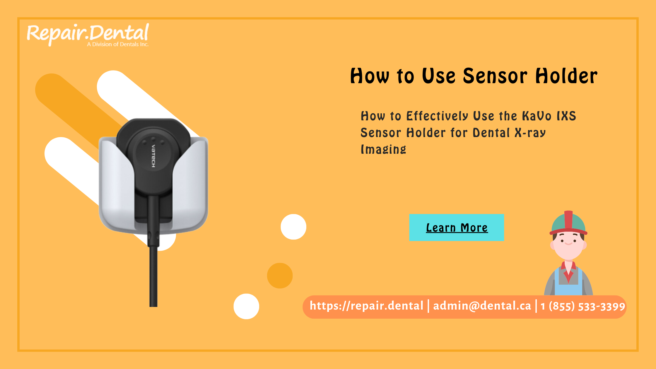 How to Use a Dental Sensor Holder | Repair.Dental