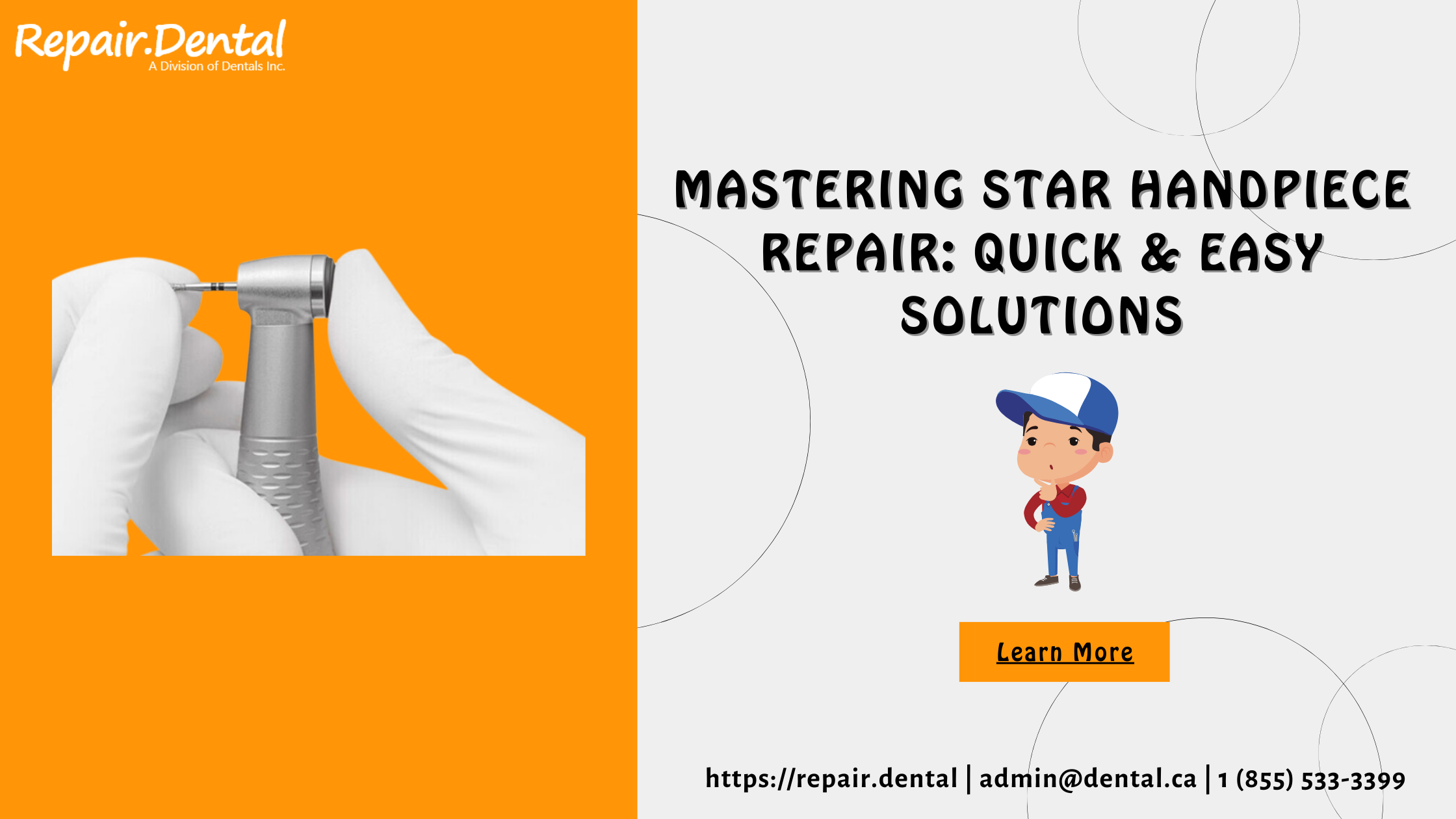 Star Handpiece Repair Made Easy | Repair.Dental