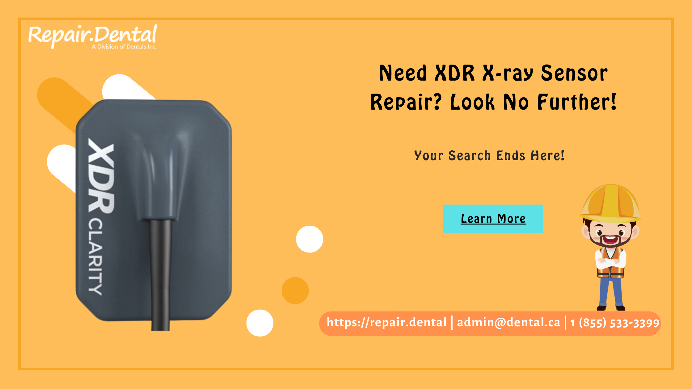 XDR X-ray Sensor Repair Service | Repair.Dental