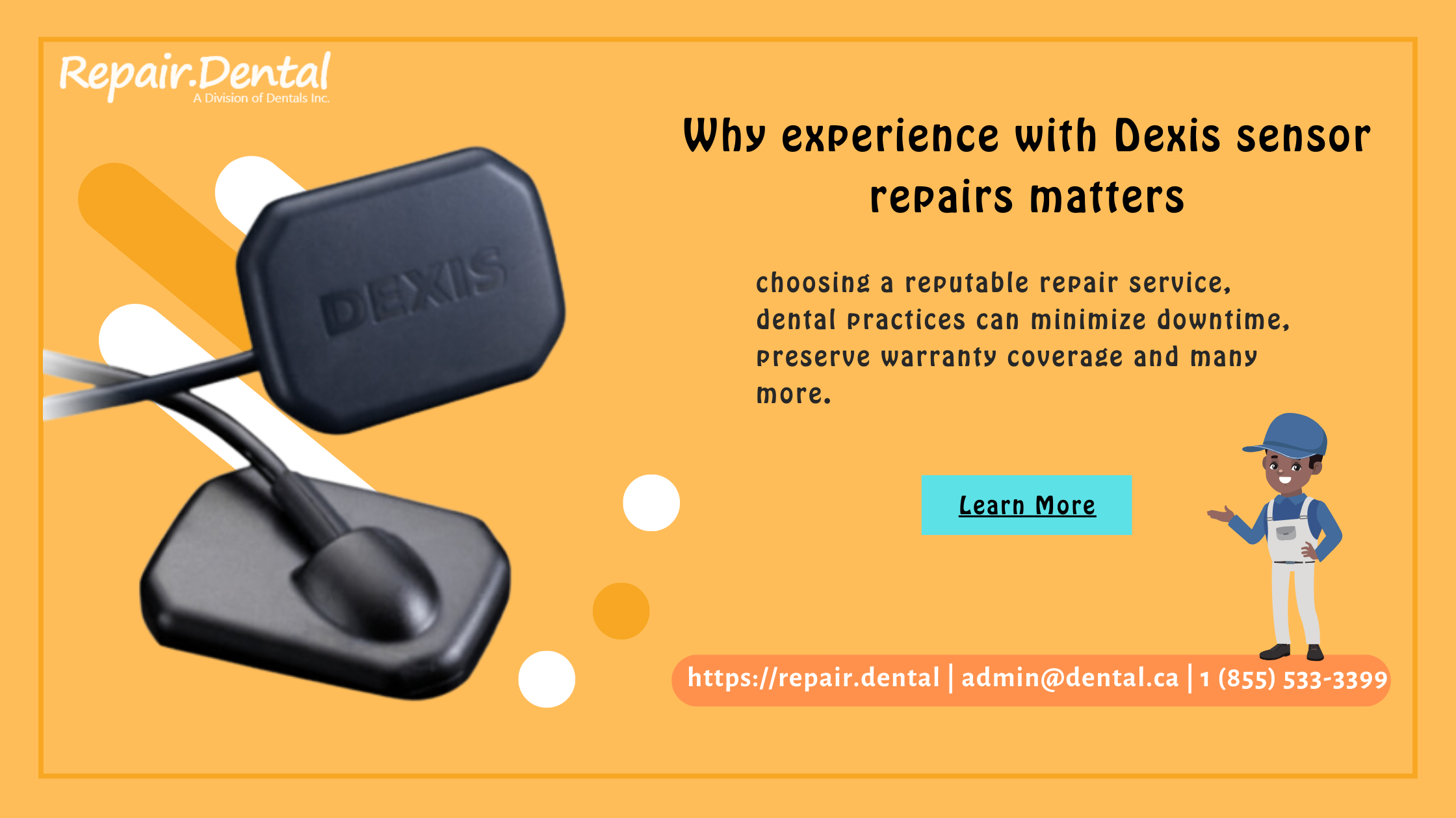 Why Experience with DEXIS Sensor Repairs Matters | Repair.Dental