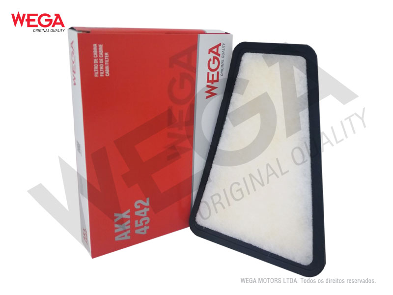 FILTRO AR COND AKX4542 84577445 WP10372 Farmall 100C Trator - T6 CASE ...