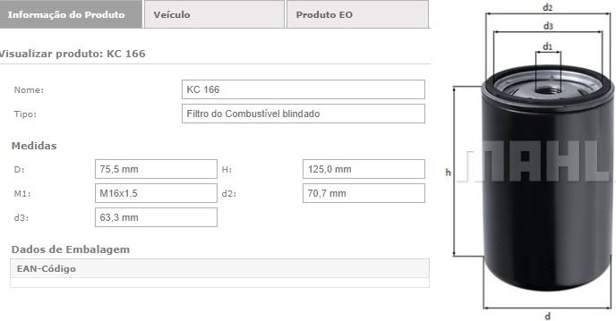 FILTRO FCD30122 WK10006 R90HDP PSD261 KC650D KC597D KC498D H392WK ...