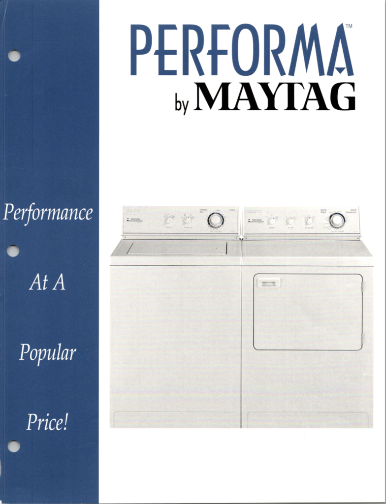 Performa by Maytag Booklet PDF Download - Lorain Furniture