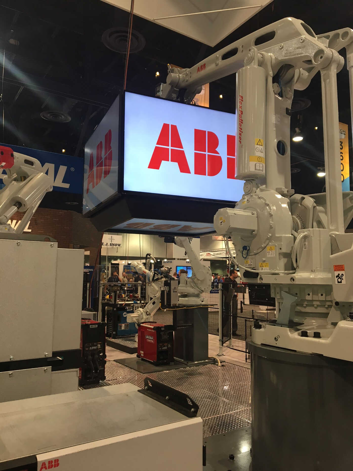 ABB Robotics, Nelson Stud Welding & Mayfran International exhibited at ...