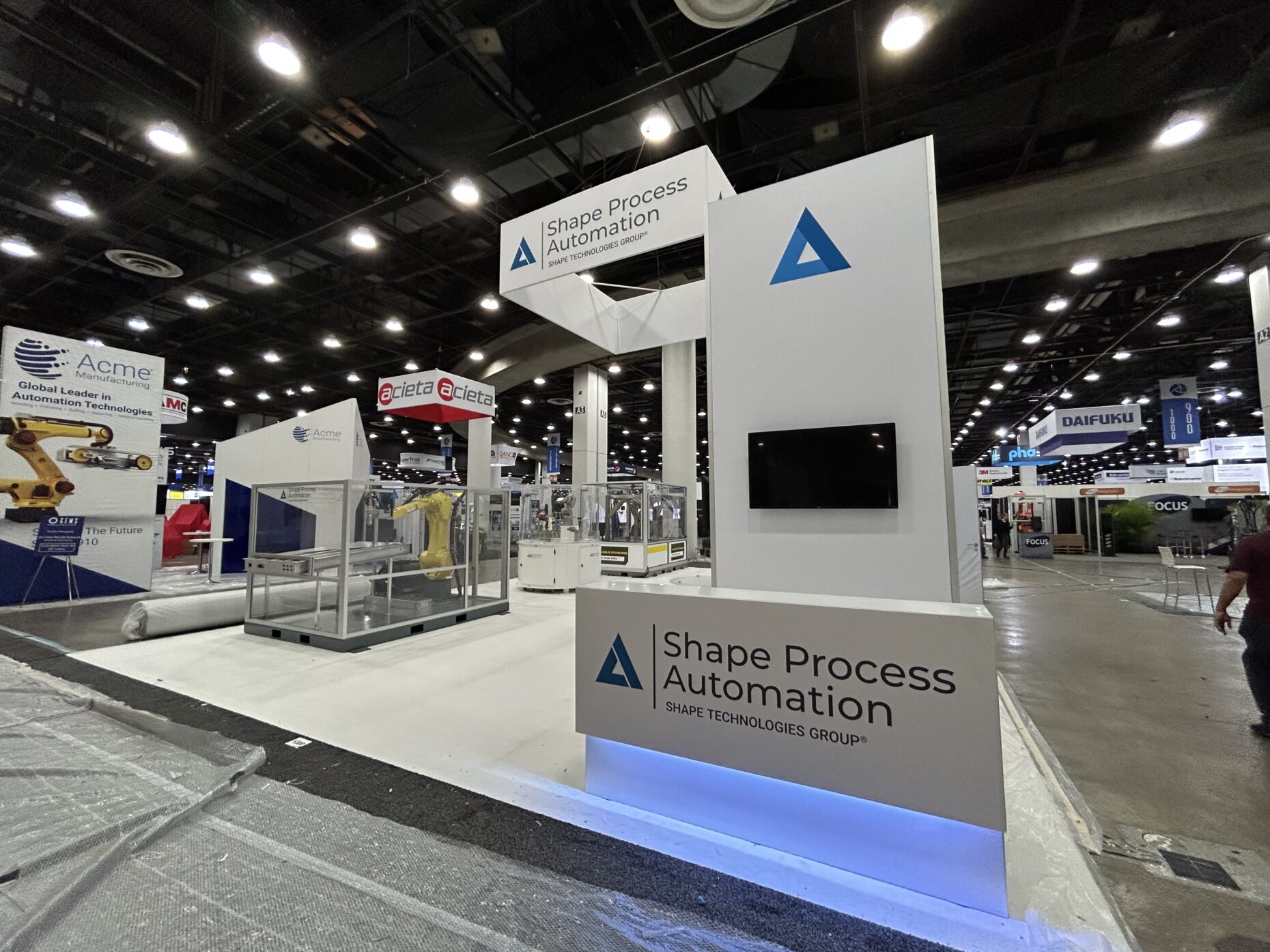 Shape Process Automation Chooses Bold, All-White Design at Automate ...