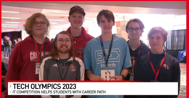 SHDHS Tech Olympics 2023 Champions - St. Henry District High School