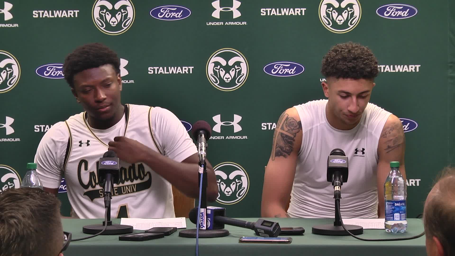 Colorado State Basketball (M): Player Post-Game (Colorado) - RamVision ...