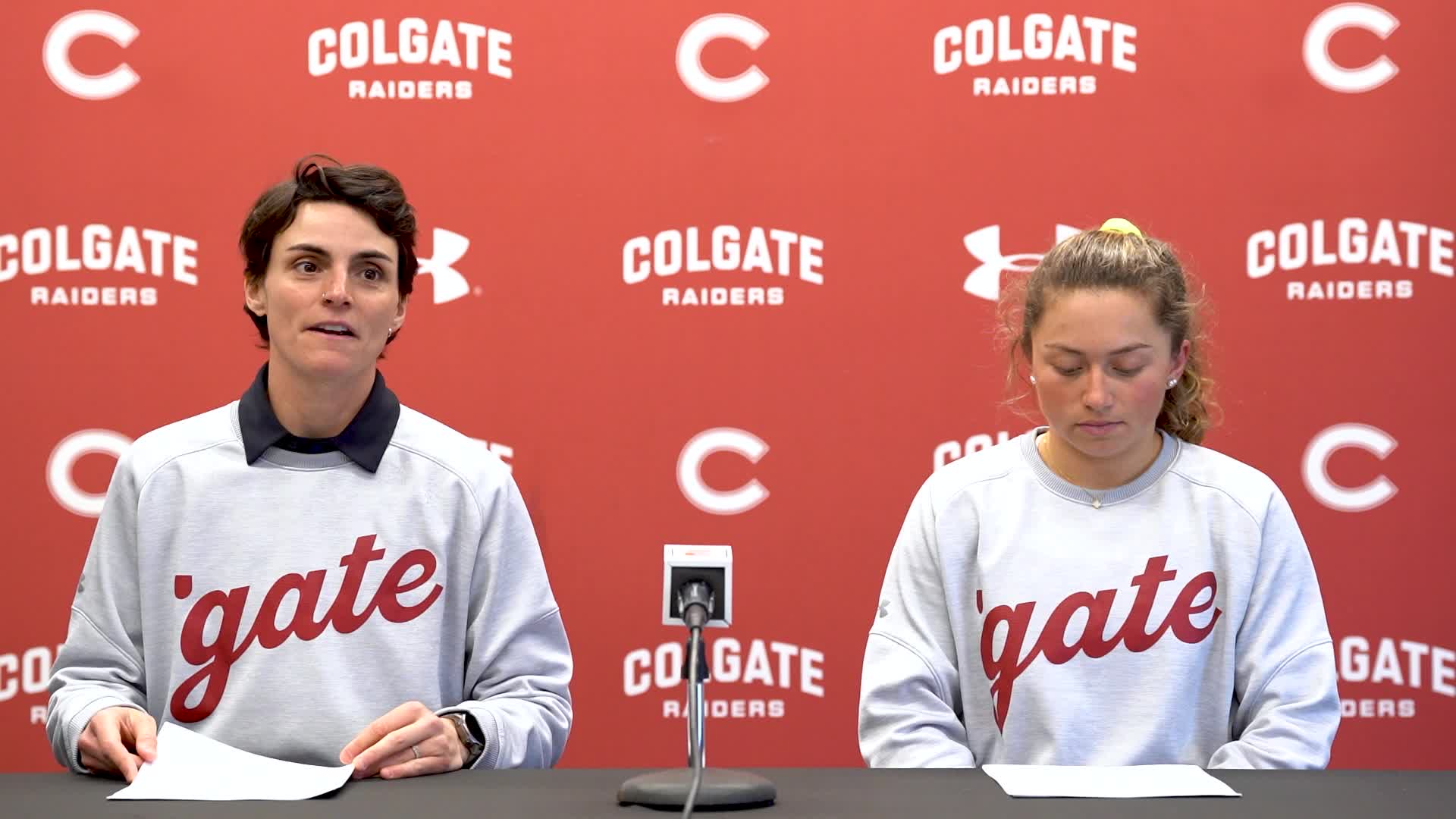 Women's Lacrosse Postgame vs American - Colgate All-Access - Powered by ...