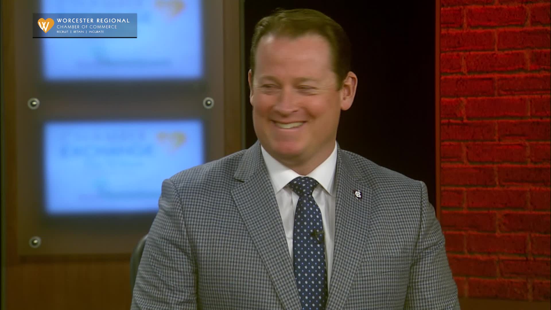 Kit Hughes joins Tim Murray on Chamber Exchange the TV Show - Crusaders ...