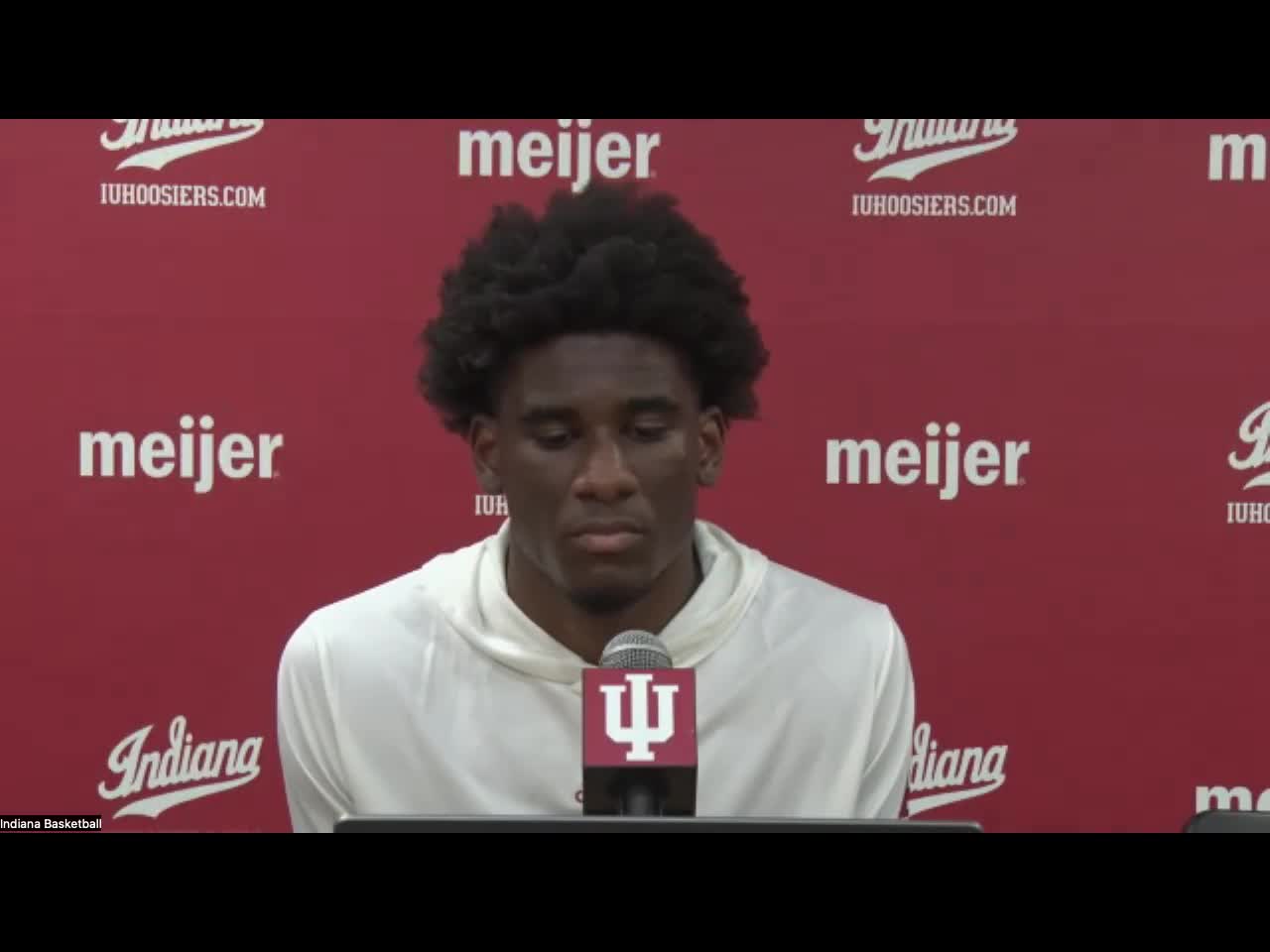 Kaleb Banks Press Conference - HoosiersTV - Powered by SIDEARM Showcase ...