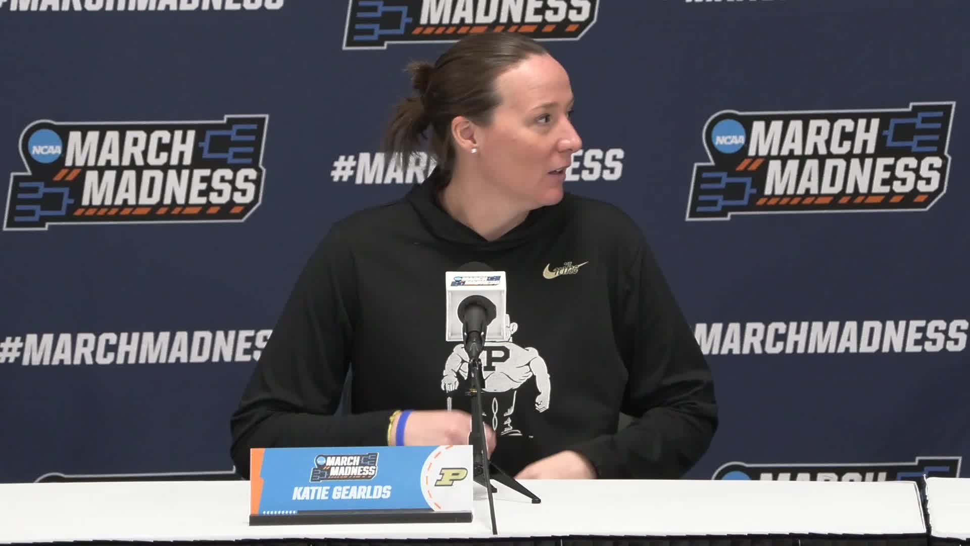 WBB | Gearlds First Four Press Conference - Purdue Video - Powered by ...
