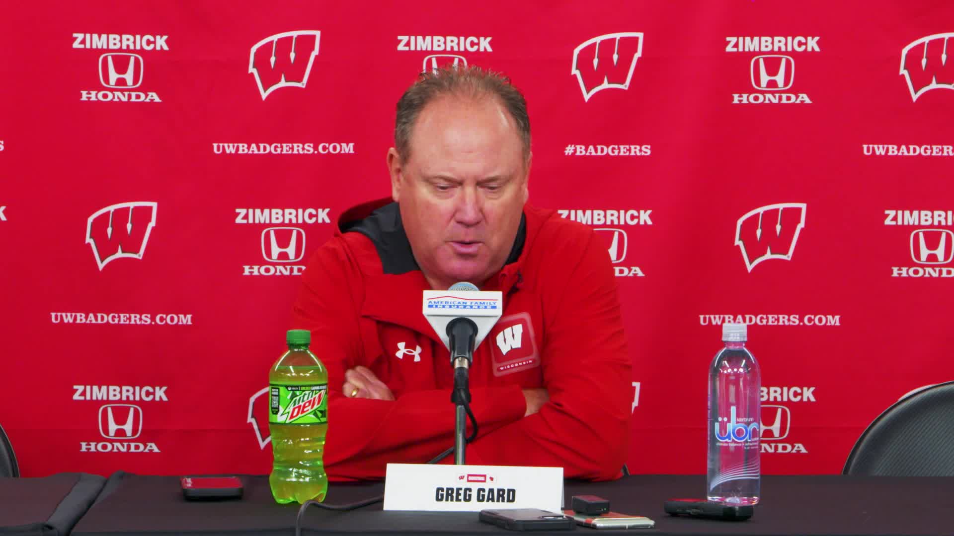 Greg Gard Press Conference | UWBadgers.com All-Access | Powered by ...