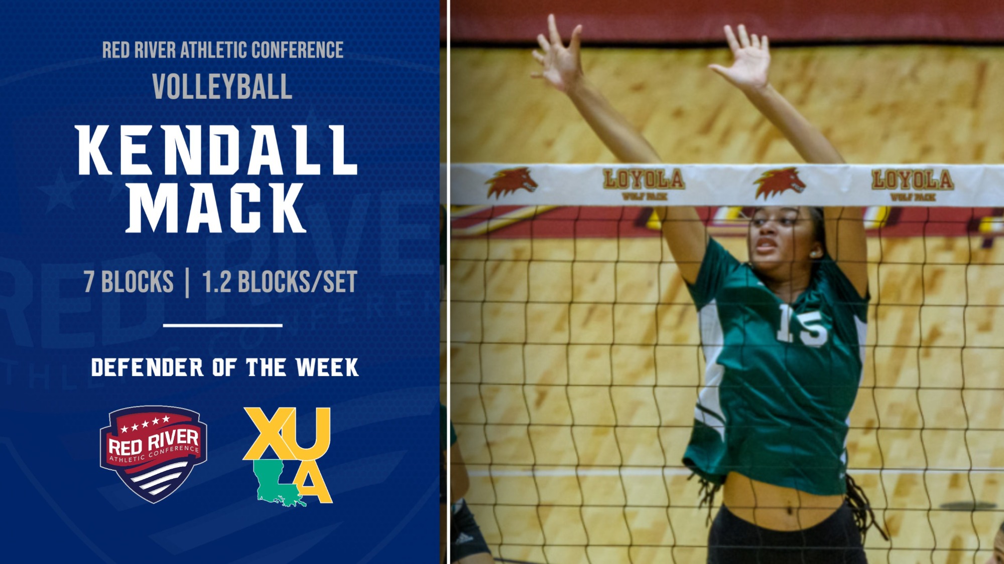 Wade earns second straight RRAC weekly award; Mack honored, too ...