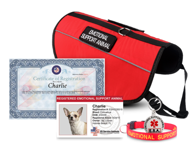 The Complete ESA Package Includes Lifetime ESA Registration & More