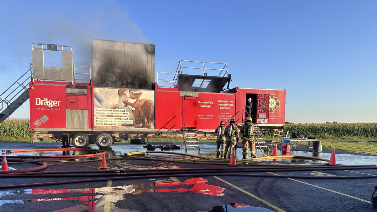 Mobile unit trains local firefighters - The Review Newspaper
