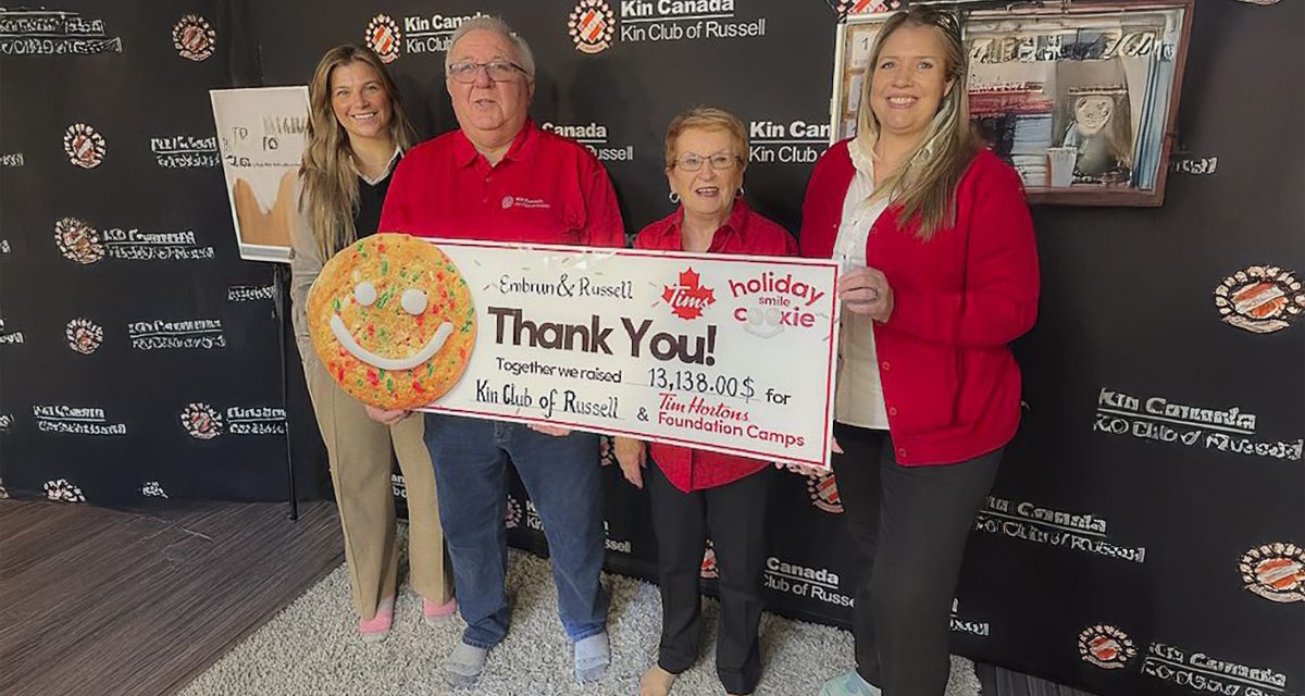 Tim Hortons’ Russell & Embrun locations raise more than $13,000 for Kin ...