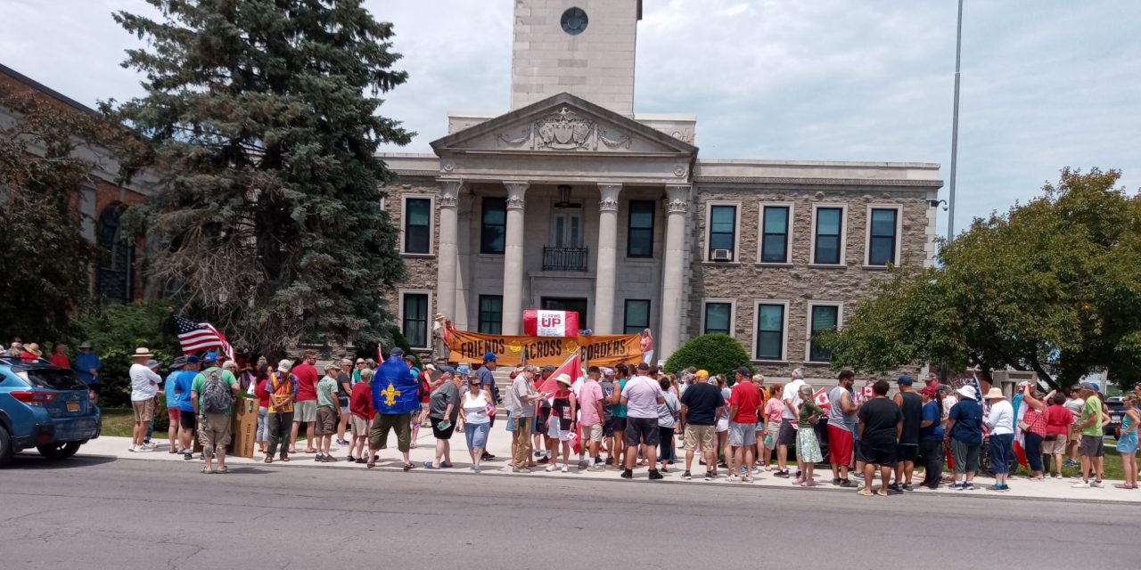 Elbows Up rallies held along border with Eastern Ontario - The Review ...