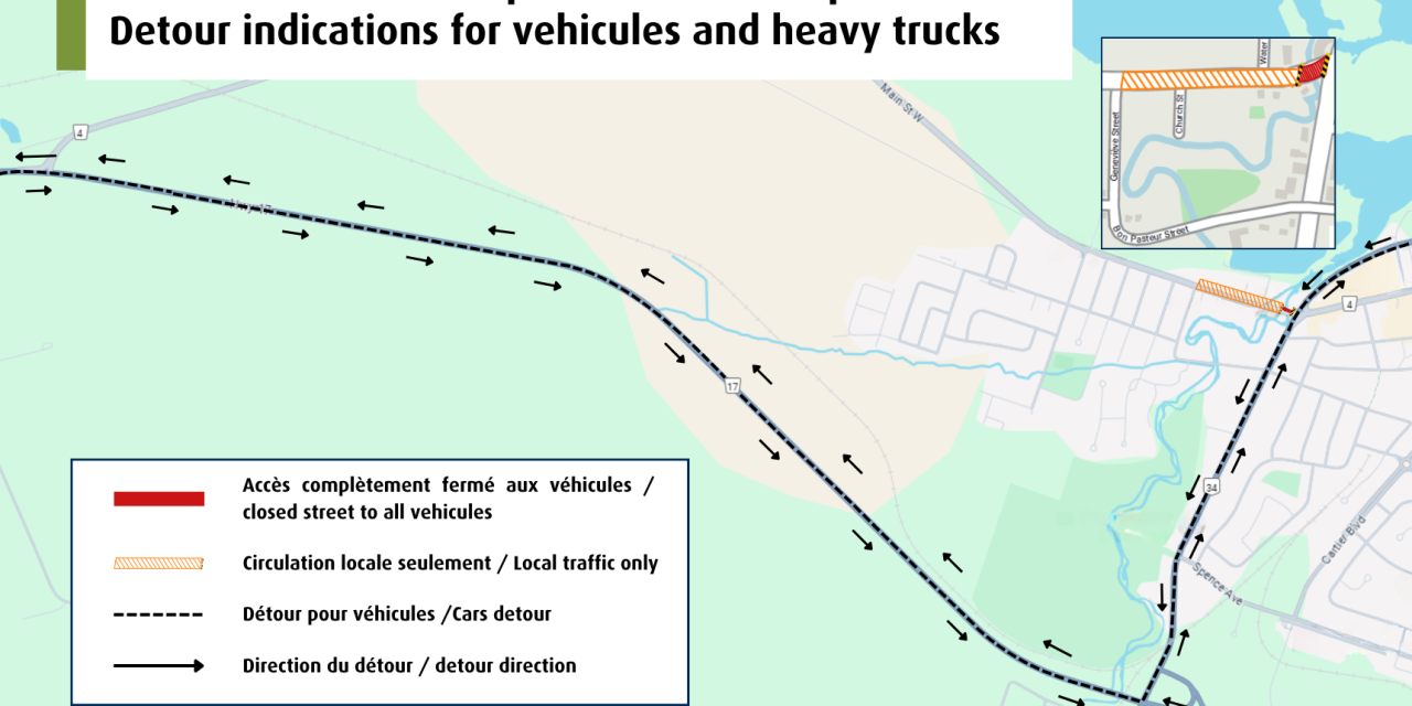 Detour days coming to Hawkesbury - The Review Newspaper