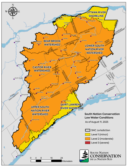 Water levels low across region, restrictions in effect for three ...
