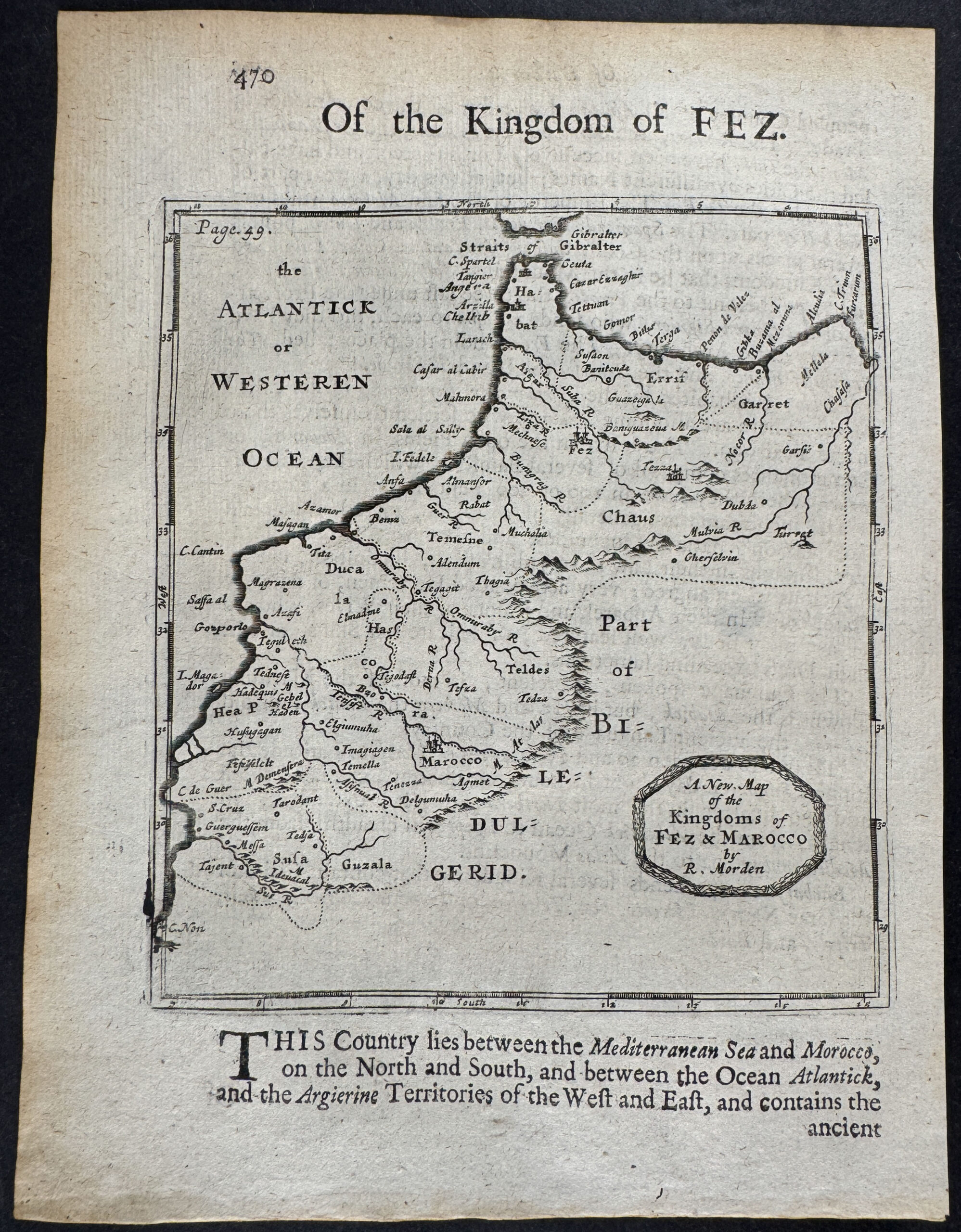 Map of Kingdom of Fez | Trillium Rare Prints