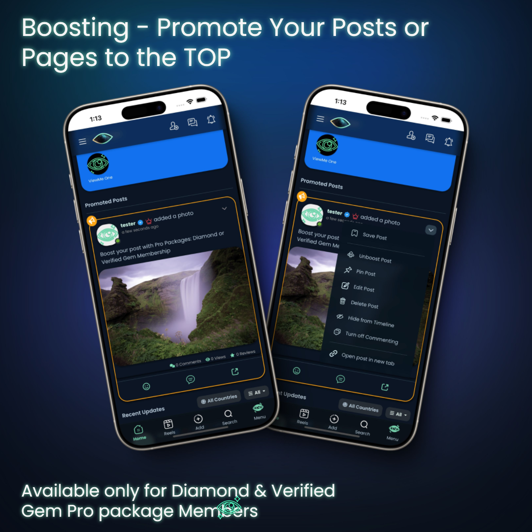 🌐Galactic Global Network - 'Boost' Feature Elevate your...