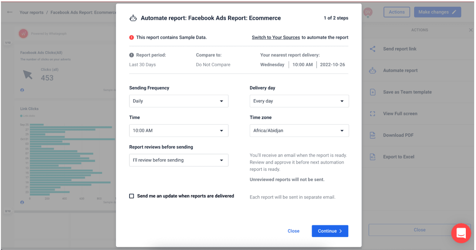 How to Build a Custom Report Dashboard for Social Media | Whatagraph