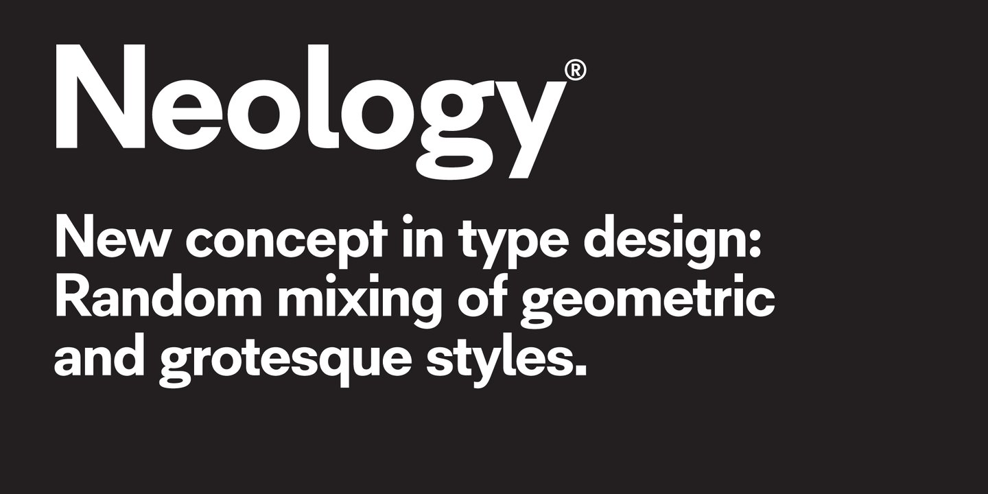 Neology Font Family by Shinntype | Font Bros